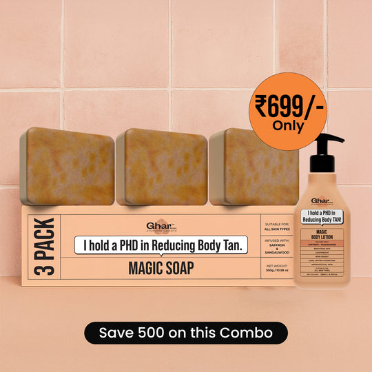 Free Magic soap + Magic Lotion Combo – GHAR SOAPS
