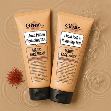 Magic Soap and Face Wash Combo To Reduce Tan – GHAR SOAPS